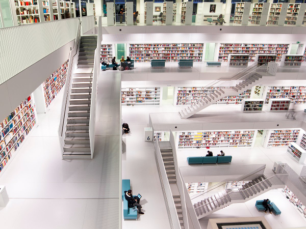 6 examples of beautiful (and smart) library design