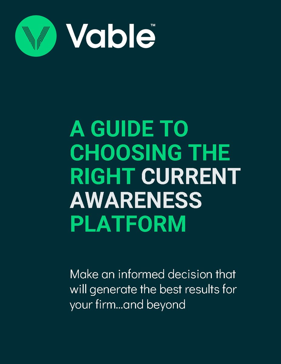 A guide to choosing the right current awareness platform